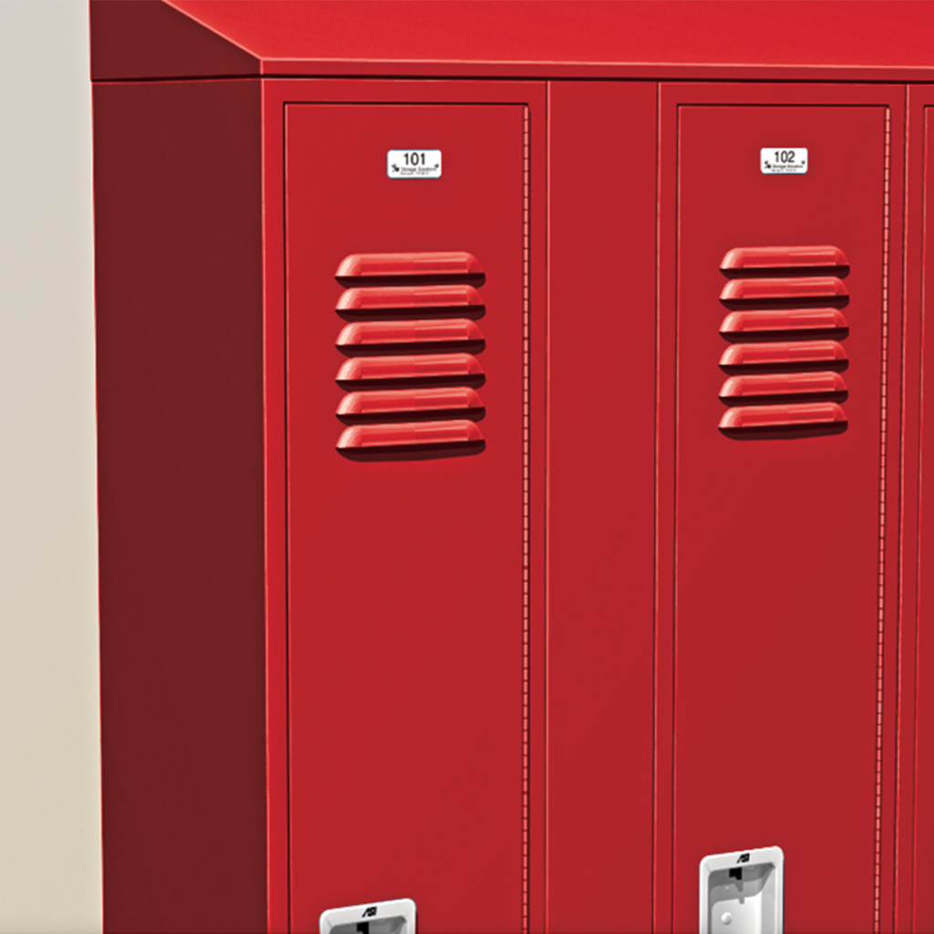 Locker Accessories—Hoods, Bases & Trims | ASI Storage