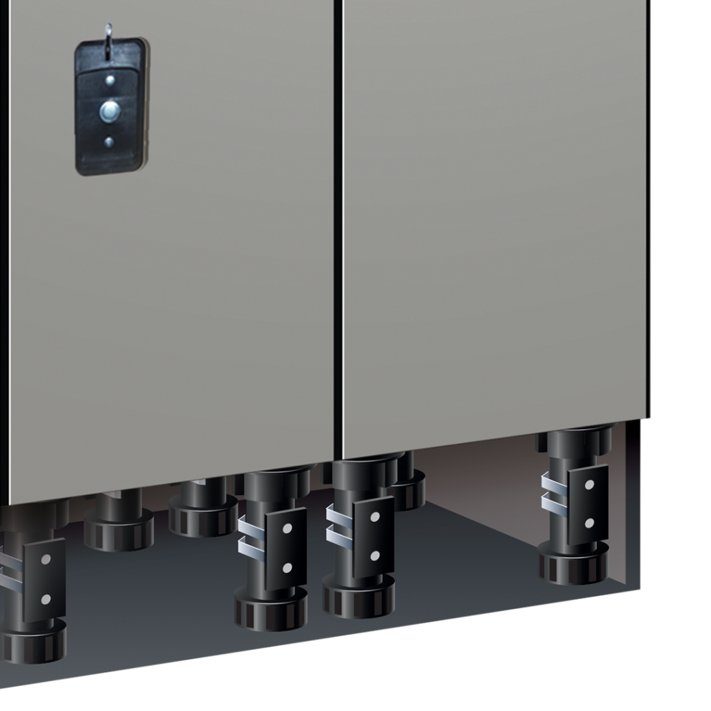 Locker Accessories—Hoods, Bases & Trims - | ASI Storage